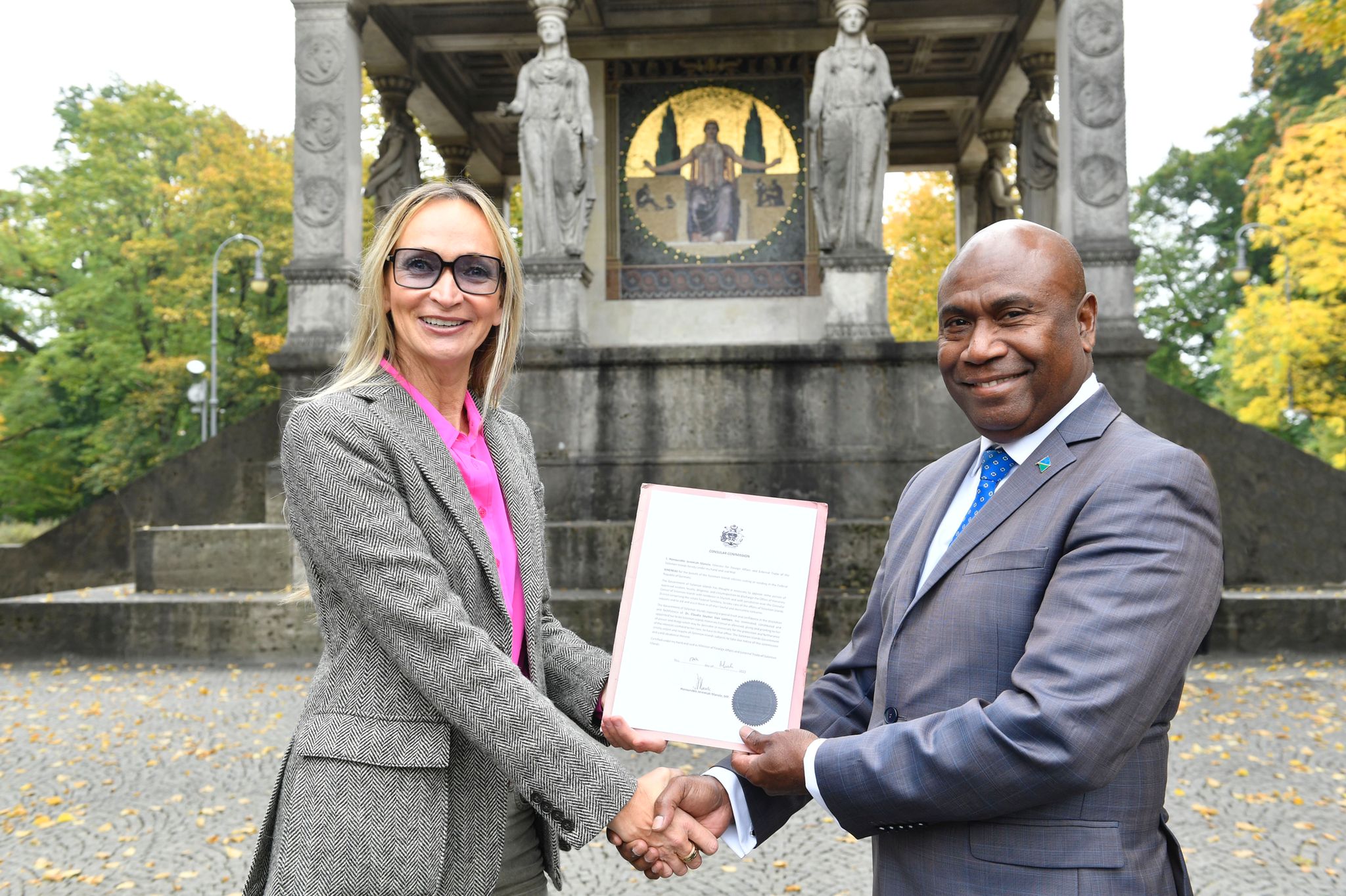 Solomon Islands formally appoints Honorary Consul to Germany - Solomon ...